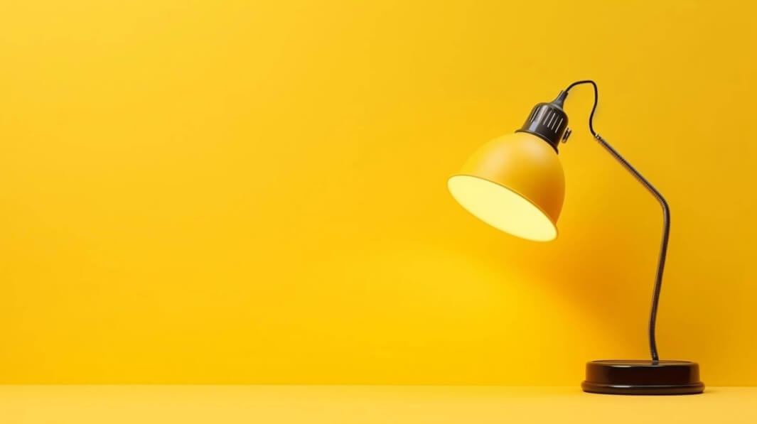 Download Yellow Desk Lamp on Orange Background Backgrounds Online ...