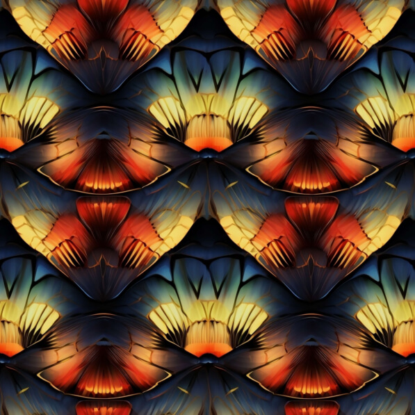 Download Colorful Butterfly Wings Seamless Pattern Patterns Online - Creative Fabrica