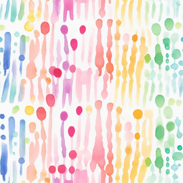 Download Colorful Watercolor Drip Seamless Pattern for Interior Design ...