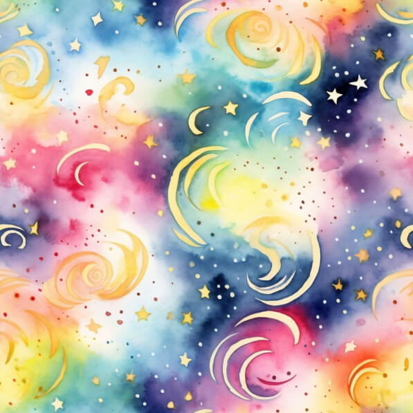 Download Colorful Galaxy Wallpaper Patterns Online - Creative Fabrica