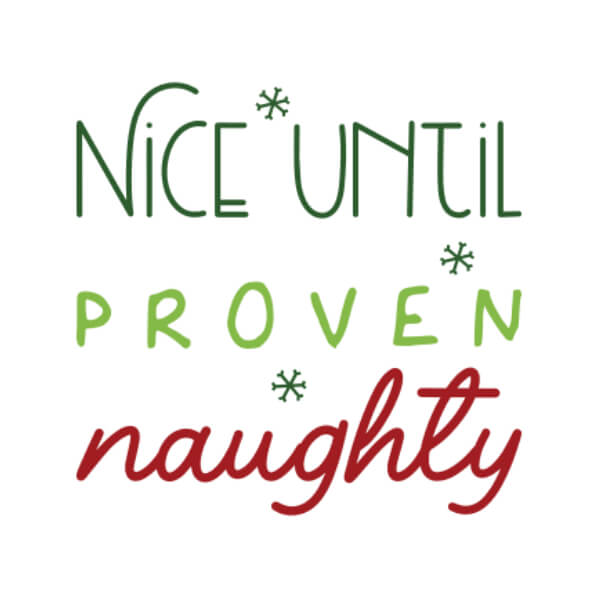 Baixe Cartão de Cumprimentos de Natal 'Nice until Proved Nutty ...