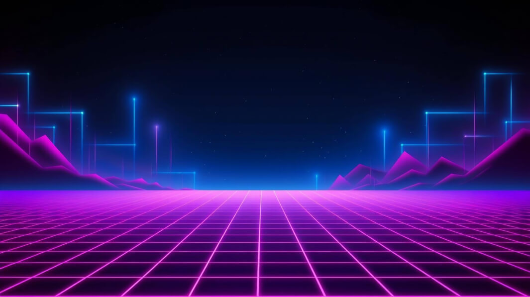 Download Retro 80s Neon Colored Background Backgrounds Online ...