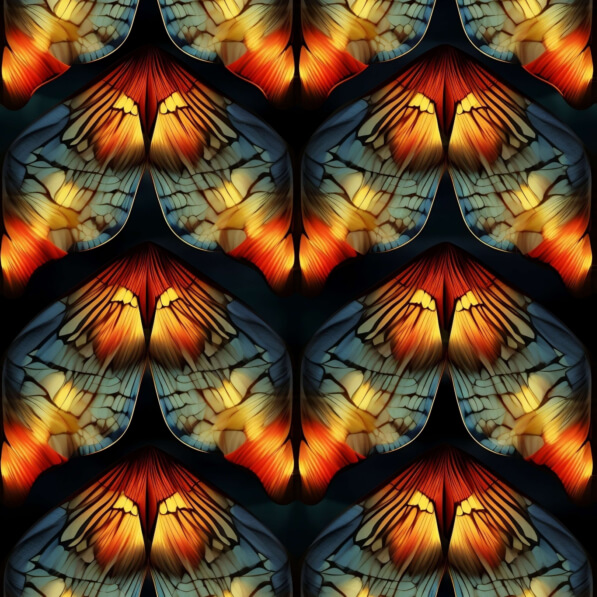Download Colorful Butterfly Wings Pattern Patterns Online - Creative ...