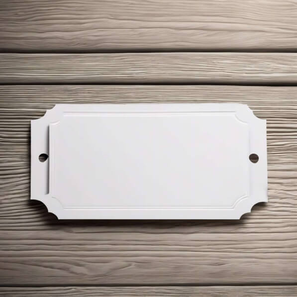 Download White Sign on Wooden Planks Mockups Online - Creative Fabrica