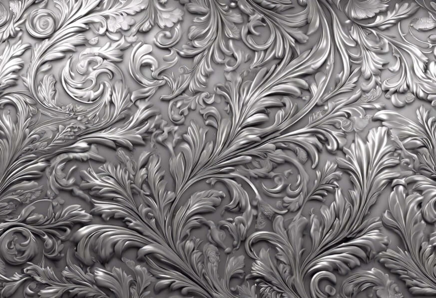 Download Silver Floral Pattern Background Backgrounds Online - Creative ...