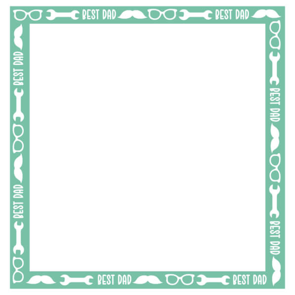 Baixe Melhor Pai de Sempre Moldura com Bigodes e Ferramentas Frames ...