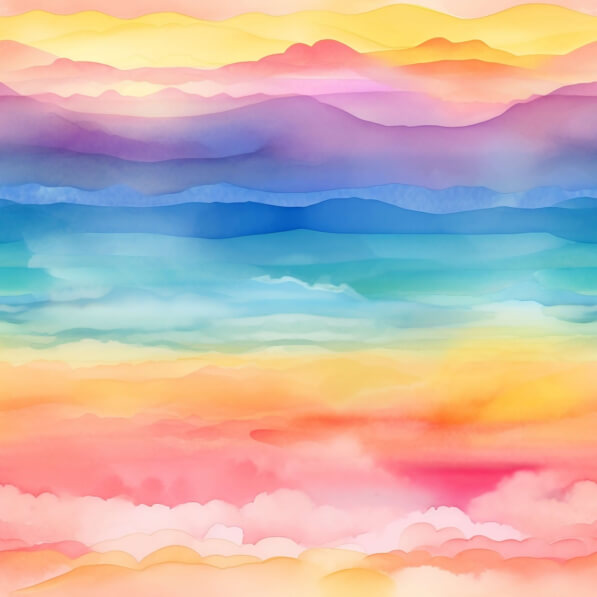 Download Colorful Abstract Painting of Sky and Mountains Patterns ...