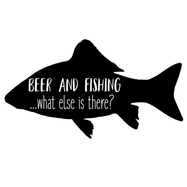 Download Beer and Fishing Art Image Quotes Online - Creative Fabrica