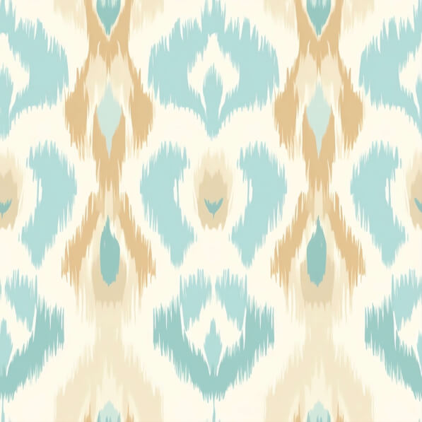 Download Blue and Beige Ikat Pattern Seamless Repeating Design Patterns ...