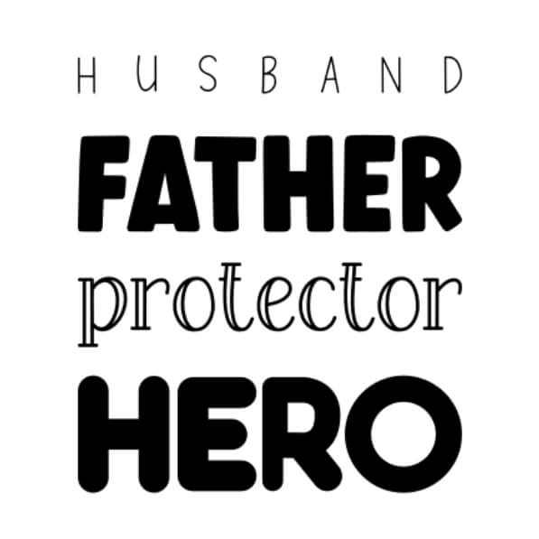 Download Husband Father Protector Hero Poster Quotes Online - Creative ...