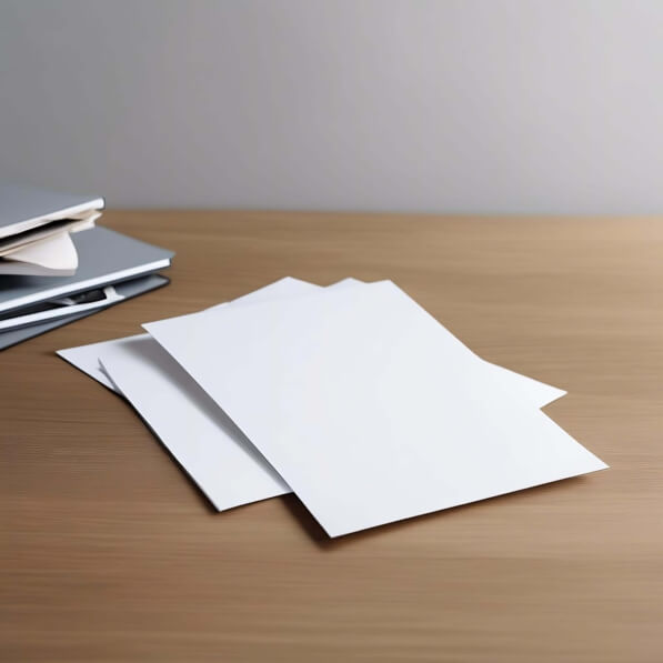 Download Office Desk with Paper, Laptops, and Office Equipment Mockups ...