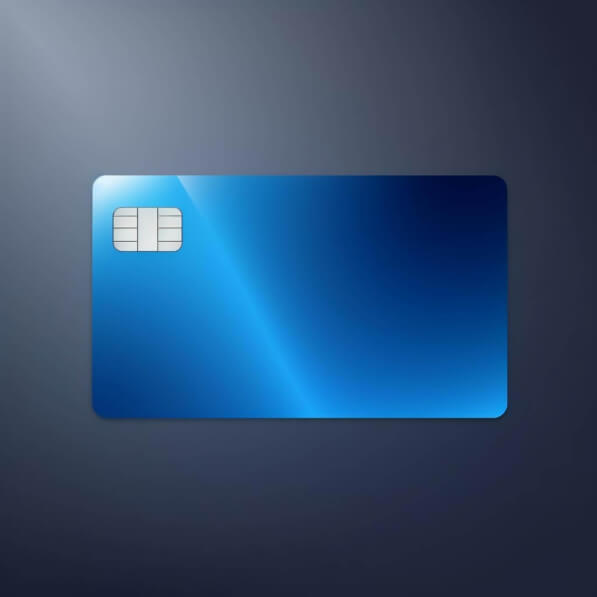 Download Blue Credit Card on Dark Background Mockups Online - Creative ...