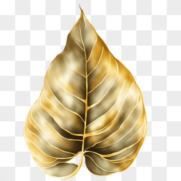 Download Floating Gold Leaf on Black Background PNGs Online - Creative ...