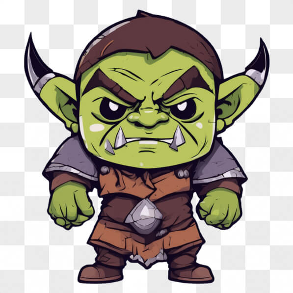 Download Green Troll with Angry Expression Cartoons Online - Creative ...