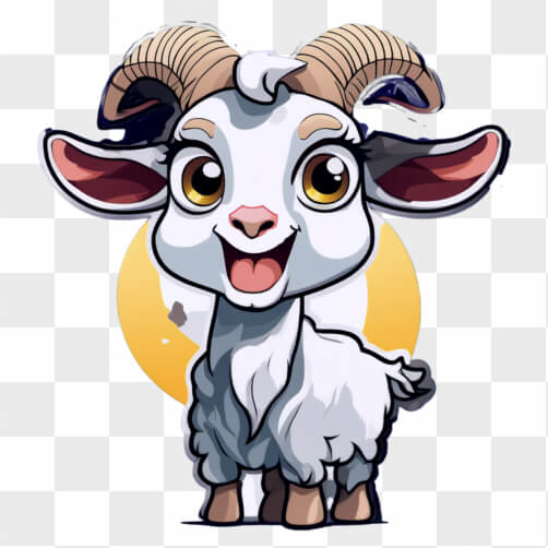 Goat Cartoon Images - Free Download on Creative Fabrica