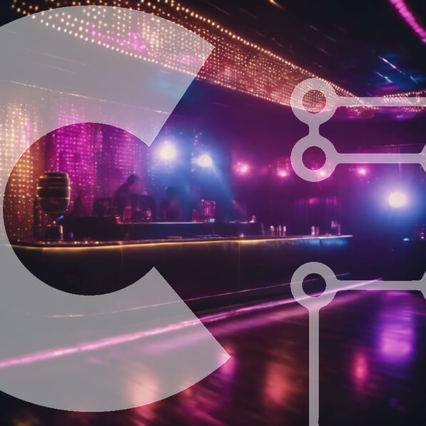 Mysterious and inviting club atmosphere stock photo | Creative Fabrica