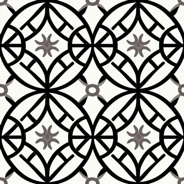 Download Black and White Tile Pattern for Decorative Wall Coverings ...