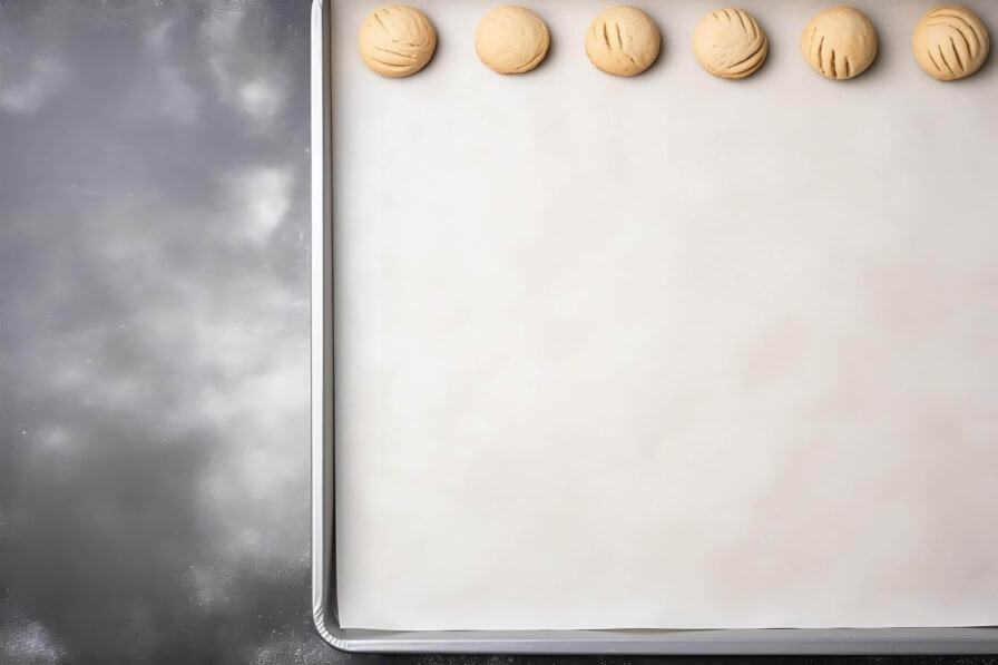 Download Baking Sheet with Cookies and Parchment Paper Backgrounds ...