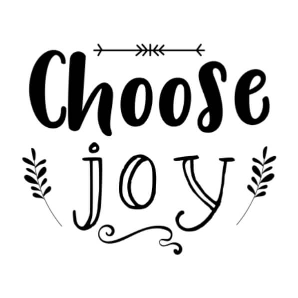 Download Choose Joy Calligraphy Poster Quotes Online - Creative Fabrica