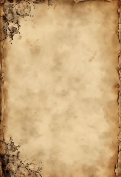 Download Old-Looking Parchment Paper with Floral Border Backgrounds ...