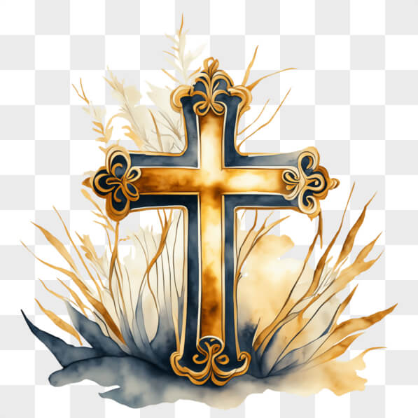 Gold Cross PNG - Download Free & Premium Transparent Gold Cross PNG ...