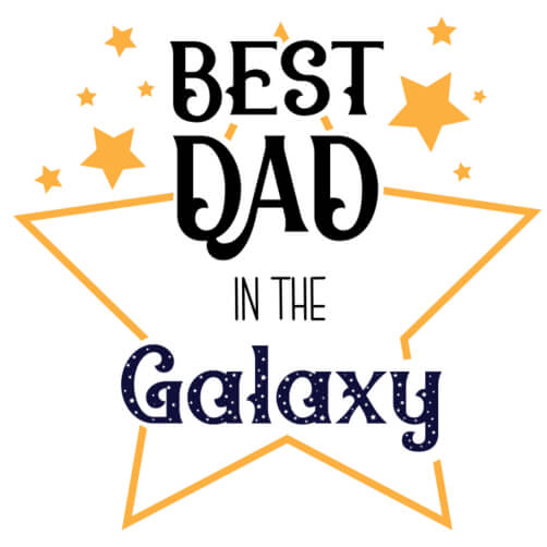 Download Best Dad in the Galaxy Poster for Father's Day Quotes Online ...