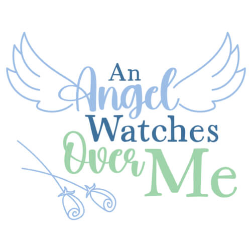 Download Angel with Wings and Cross - An Angel Watches Over Me Quotes ...