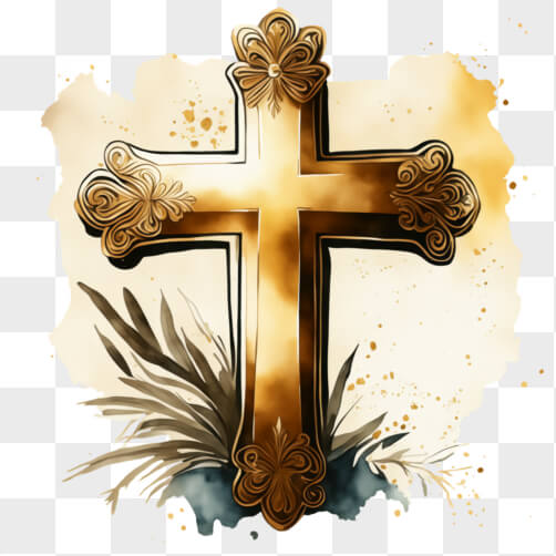 Gold Cross PNG - Download Free & Premium Transparent Gold Cross PNG ...