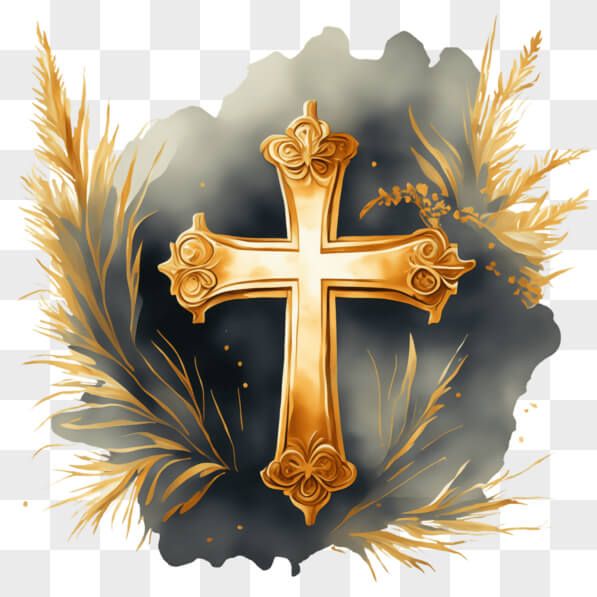 Gold Cross PNG - Download Free & Premium Transparent Gold Cross PNG ...