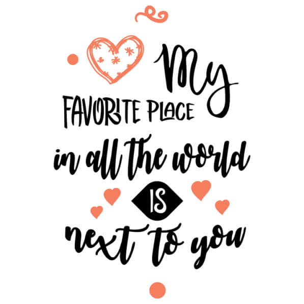 Download Handwritten love message 'My favorite place in all the world ...