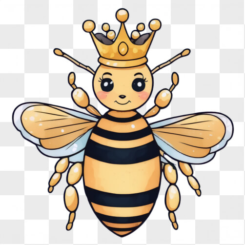 Download Cartoon Bee with Glasses and Flowers at Microscope Cartoons ...