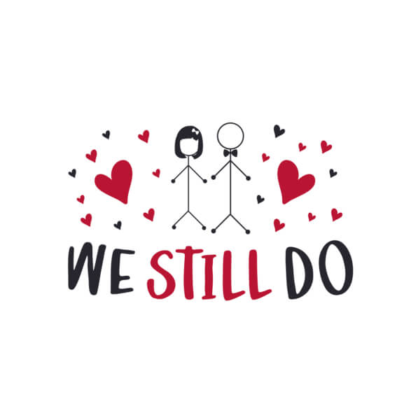 Download Romantic 'We Still Do' Couple with Heart Symbols Quotes Online ...