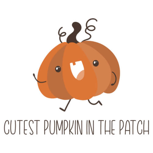 Download Pumpkin Patch with Cutest Pumpkin in the Patch Typography ...