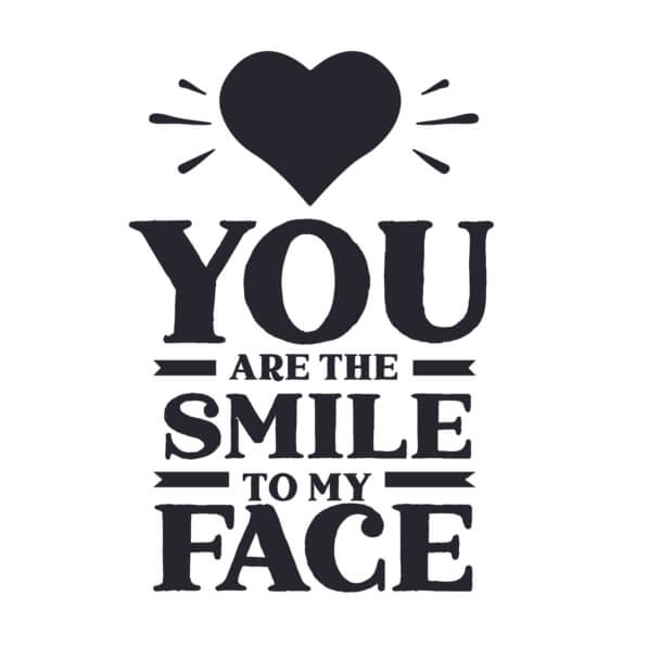 Download You Are the Smile to My Face Paper Cutting Design Quotes ...