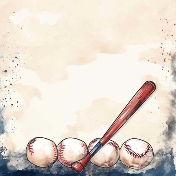 Download Baseball Watercolor Painting Background Backgrounds Online ...