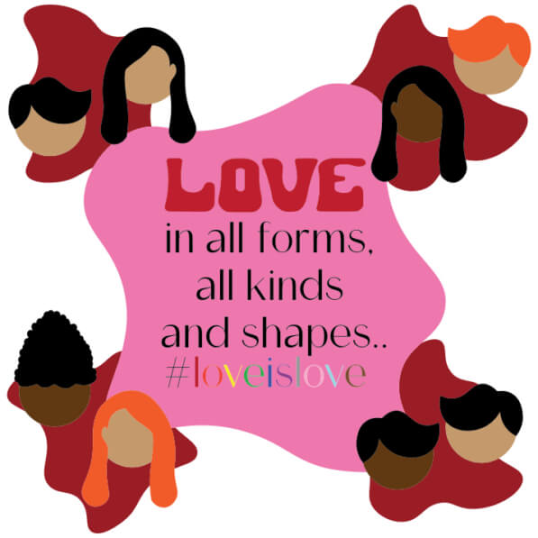 Download Love in all Forms Poster Quotes Online - Creative Fabrica