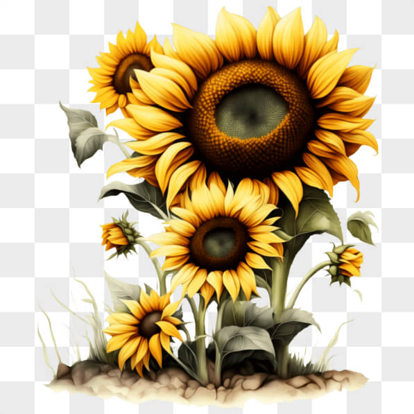 Sun Flower PNG - Download Free & Premium Transparent Sun Flower PNG ...