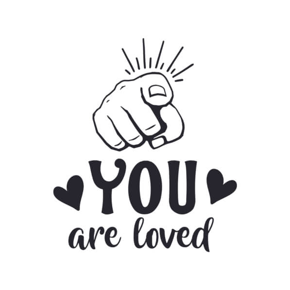 Download You Are Loved - Hand Pointing Finger Photo Quotes Online ...