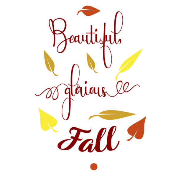 Download Beautiful Fabulous Fall Handwritten Text Quotes Online ...