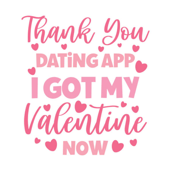 Download Thank You Dating App Valentine's Day Card Quotes Online ...