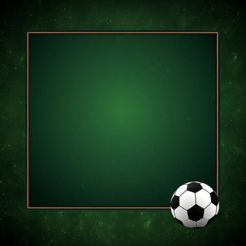 Download Soccer Ball on Abstract Green and Black Background with Stars ...