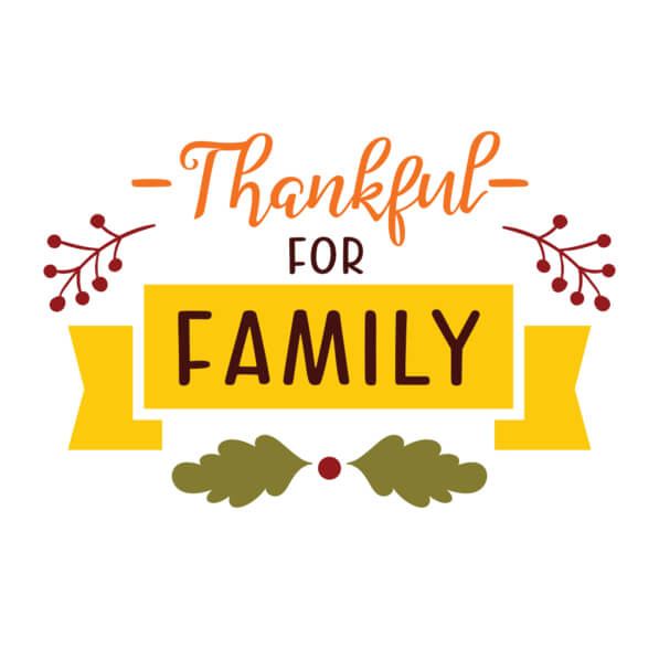 Download Thankful for Family Sign with Leaves and Branches Quotes ...