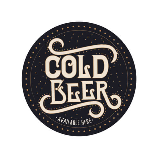Download Gold Cold Beer Available Here Sign Quotes Online - Creative ...