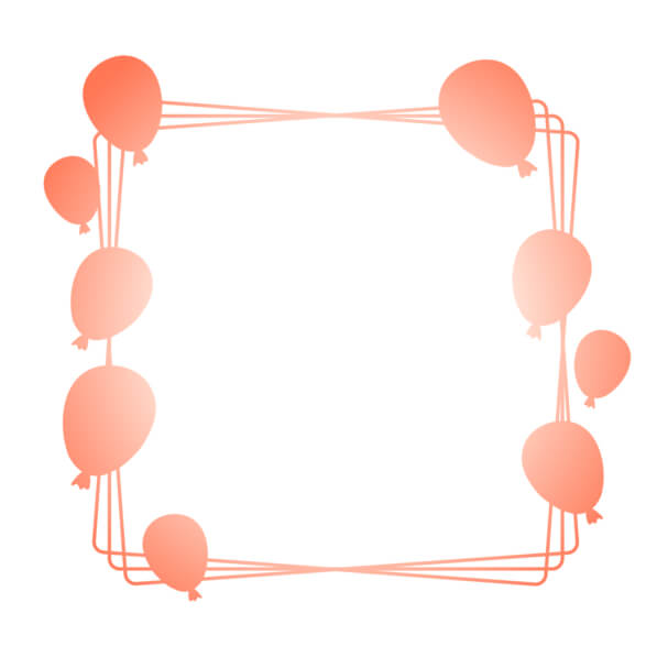 Download Square Balloon Frame for Wall Decoration Frames Online ...