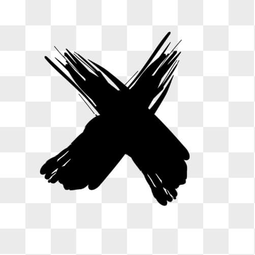 X Png Black X Logo Png Vectors Download Free High Quality Vectors