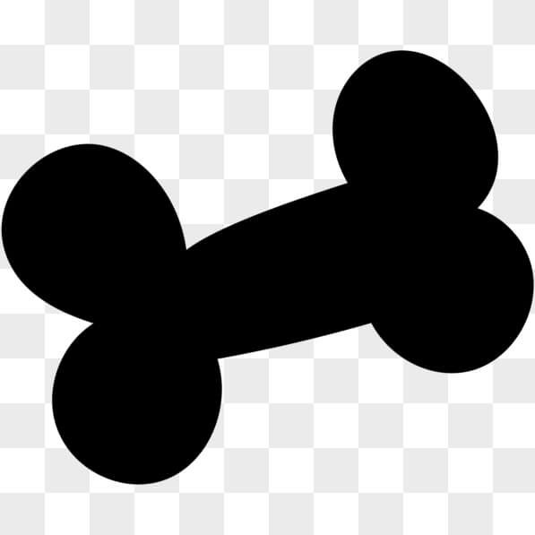 Download Black Dog Bone Silhouette PNGs Online - Creative Fabrica