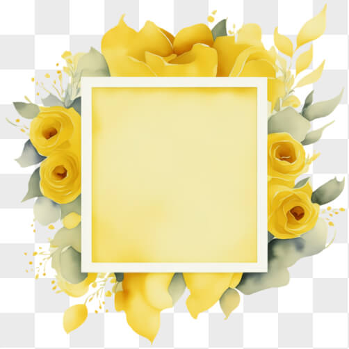 Yellow Frame PNG - Download Free & Premium Transparent Yellow Frame PNG ...
