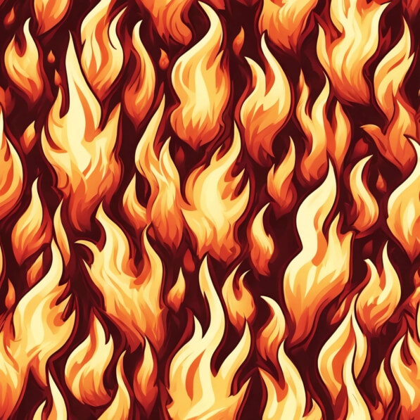 Download Vibrant Fire Flames Seamless Pattern Backgrounds Online ...