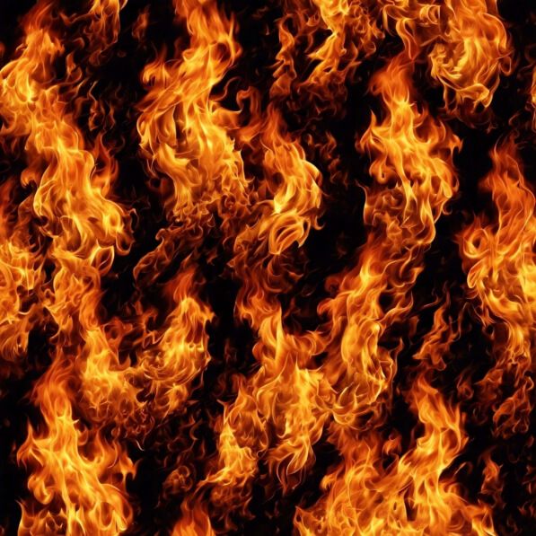 Download Seamless Fire Flames Pattern on Black Background Backgrounds ...