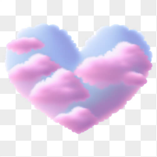 Heart Cloud PNG - Download Free & Premium Transparent Heart Cloud PNG ...
